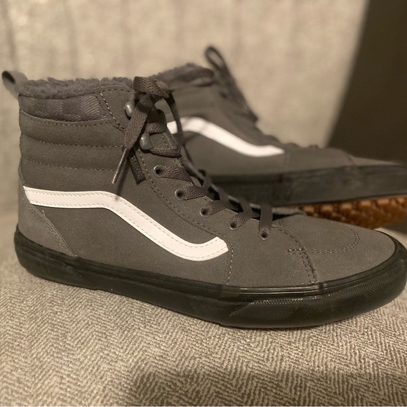 Vans | Shoes | Vans Fleece Lined High Top | Poshmark